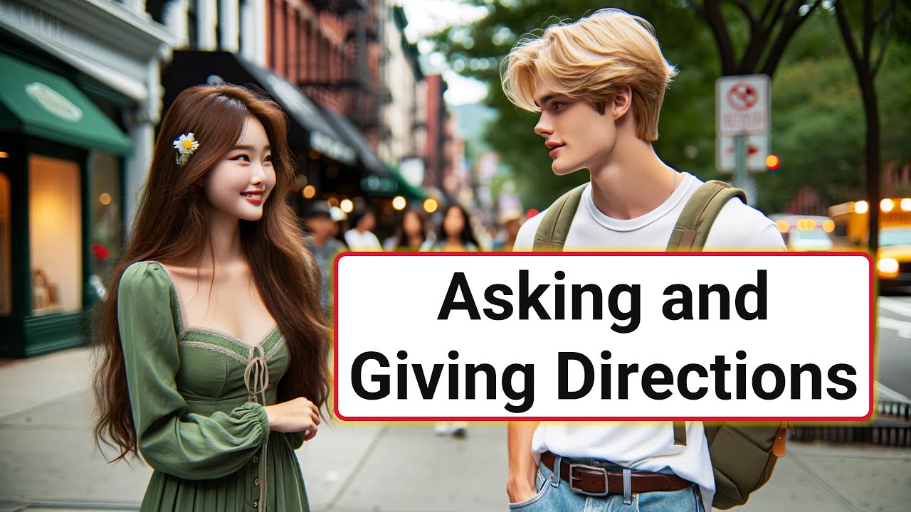 Asking and Giving Directions| English Conversation Practice | English ...
