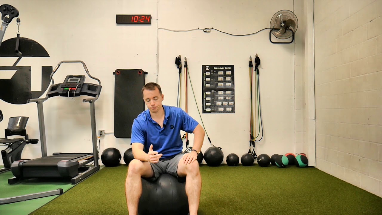 Thoracic Rotational Breathing Drill - YouTube