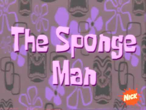EL HOMBRE ESPONJA (THE SPONGE MAN) - EXTRACTO DEL EPISODIO PERDIDO ...