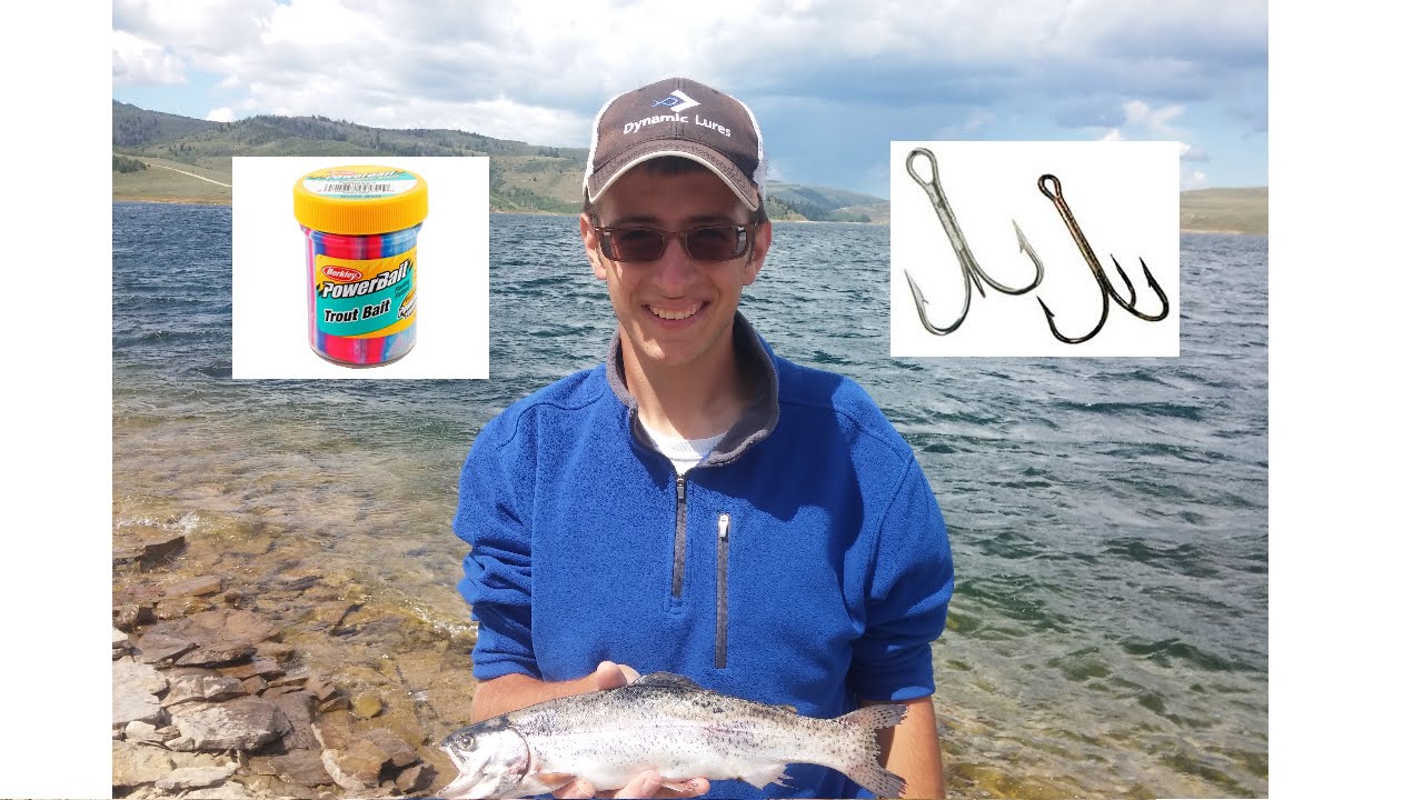 Trout fishing with POWERBAIT - YouTube