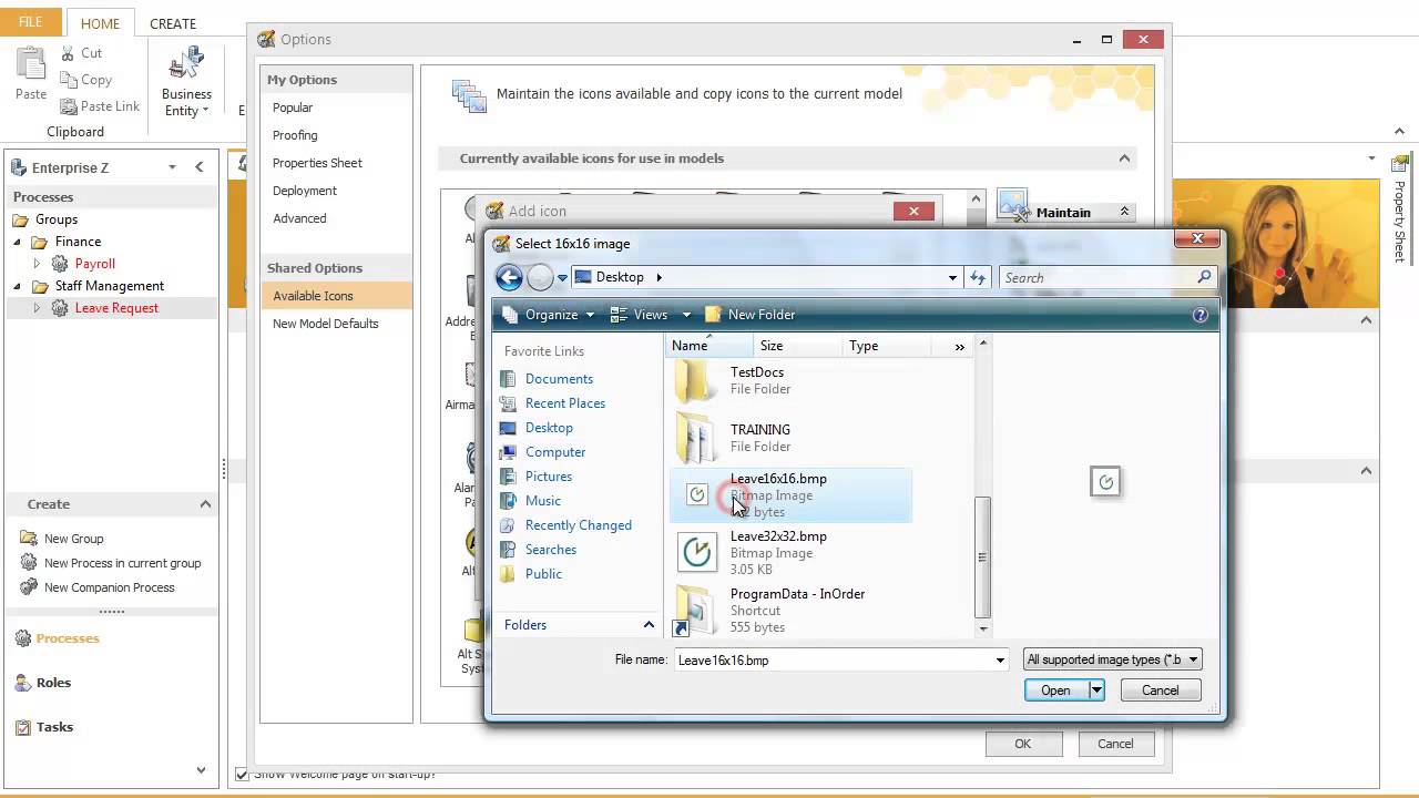 XSOL InOrder 5 - Using Icons Pt3: Adding Custom Icons - YouTube