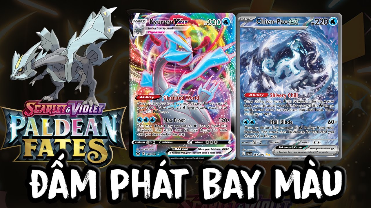 POKEMON TCG LIVE | Kyurem VMAX / Chien-Pao ex Standard Deck Đấm phát ...
