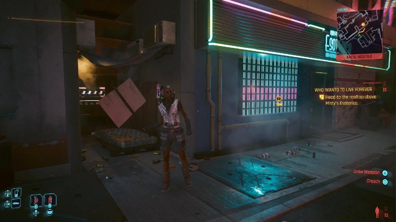 Cyberpunk 2077: When the aliens finally strike - YouTube