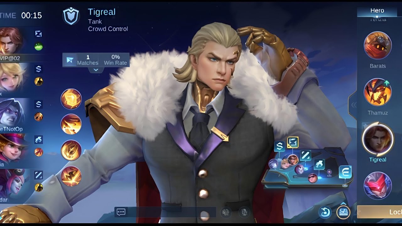 Tigreal’s Ultimate Comeback!Unstoppable Tank Dominates the 5v5 ...