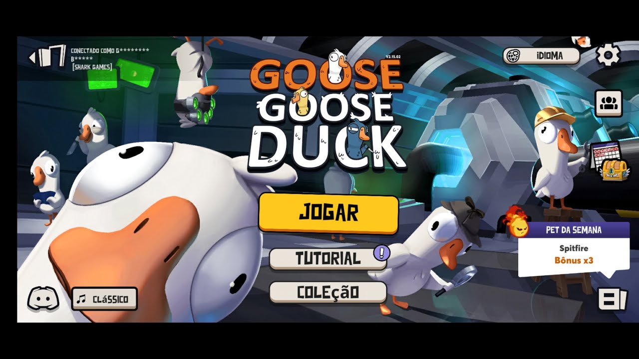 Jogando o famoso jogo do pato e a volta do canal oficialmente - YouTube