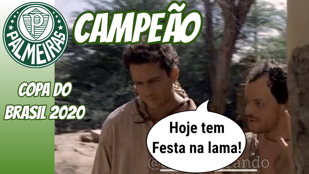 Festa na lama! Palmeiras papa mais um título | Campeão da Copa do ...