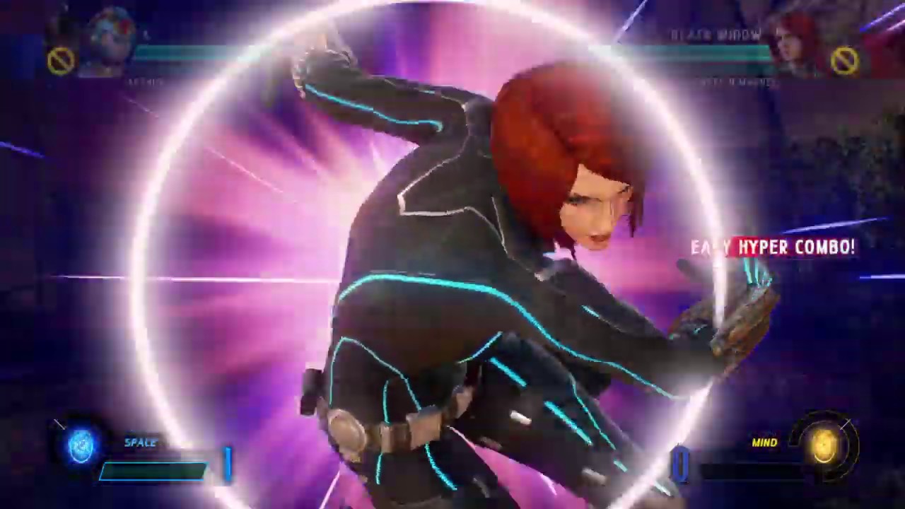 MARVEL VS. CAPCOM: INFINITE - X VS Black widow - YouTube