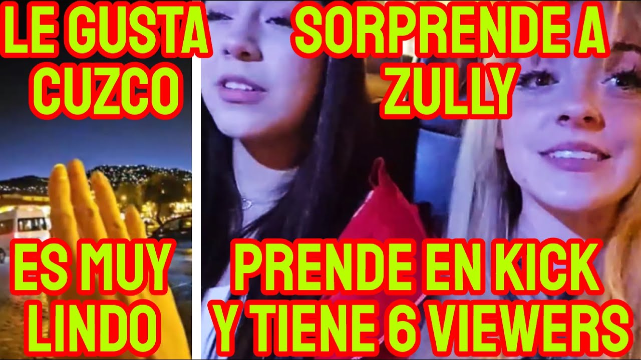 SYLVEE MARAVILLADA POR CUZCO, SU PRIMER DIRECTO EN KICK + SORPRENDE A ...