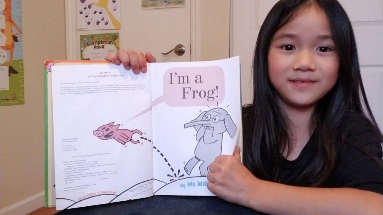 I'm a Frog (Elephant and piggie book, read aloud) by Mo Willems - YouTube