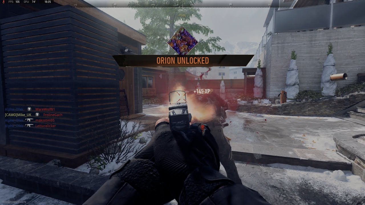 X13 Auto, last few headshots in Call of Duty Modern Warfare 2 Orion ...