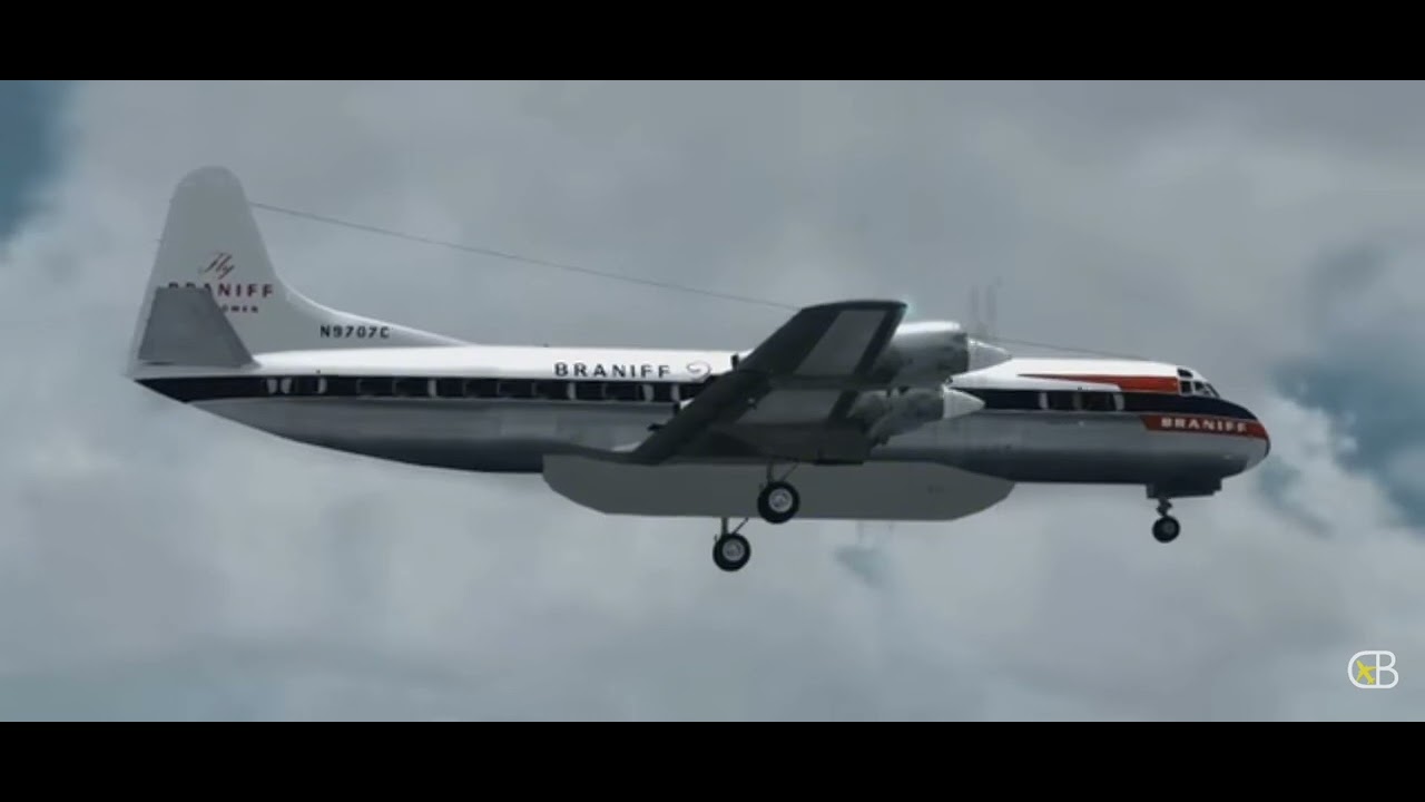 braniff international airways flight 352 - Crash Animation - YouTube