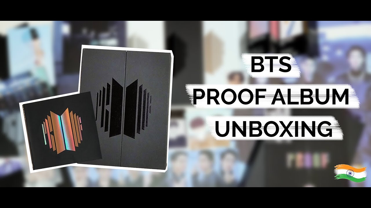 PROOF Album Unboxing - Compact and Standard Versions || BTS Album (방탄 ...