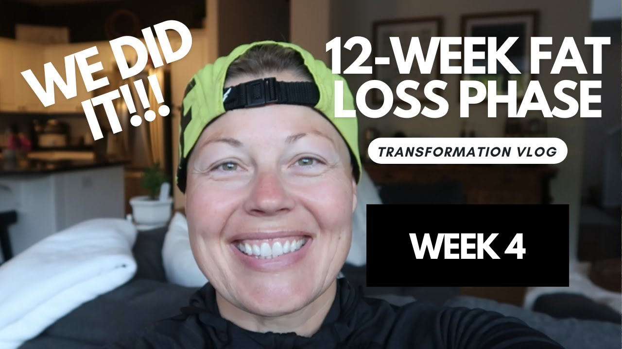 Week 4 - Transformation Vlog | 12-Week Fat Loss Phase - YouTube