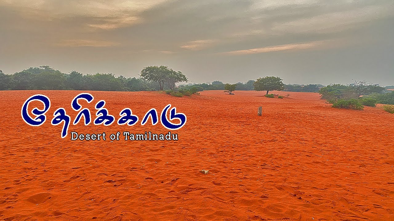 therikadu the red desert in tamilnadu தேரிக்காடு - YouTube