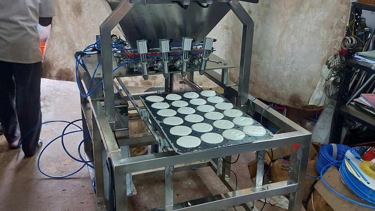 Idly Tray Filling Machine |idly tray dispensing Machine |9025070101 ...