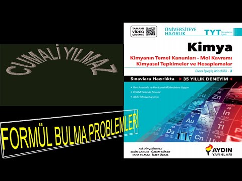 FORMÜL BULMA PROBLEMLERİ