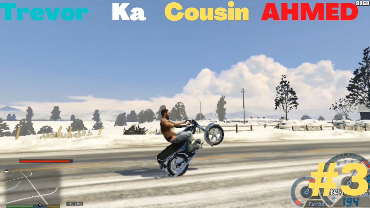 GTA V Real Life Mods - 'Ahmed' arrives to Los Santos | Honda CD 70 Bike ...