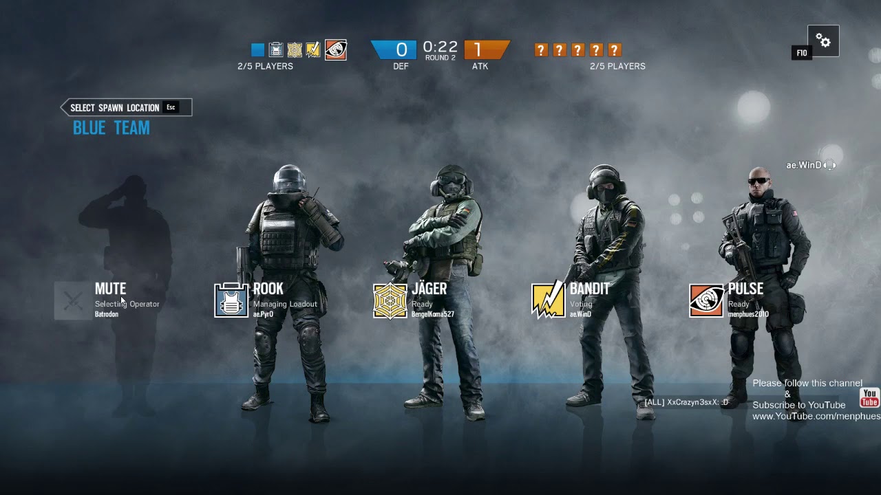 R6 Siege few rounds with WinD from Accelerated Evolution - YouTube