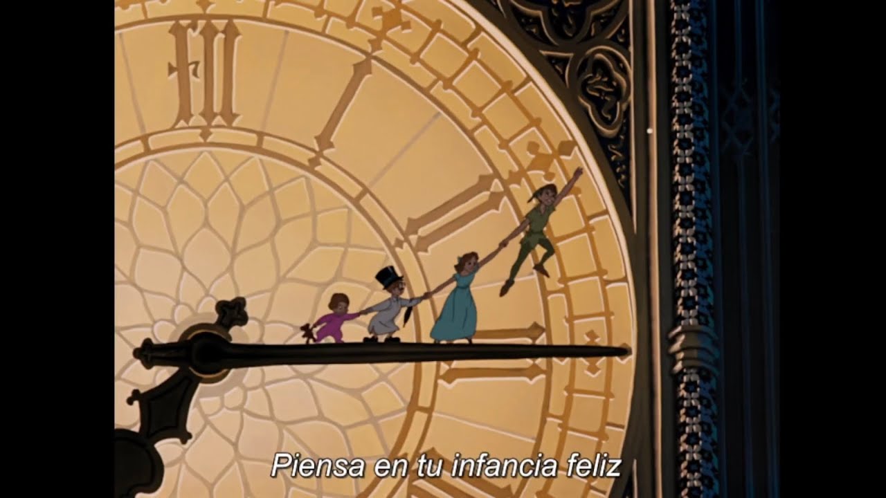 Peter Pan (1953 Doblada Castellano Latino Spanish Agentina) You Can Fly ...