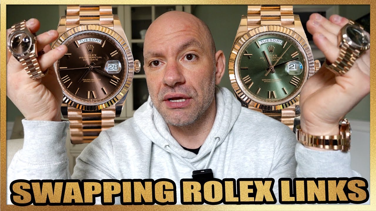 How to Swap Rolex Links Like a Pro ⌚️ | VLOG 31 - YouTube