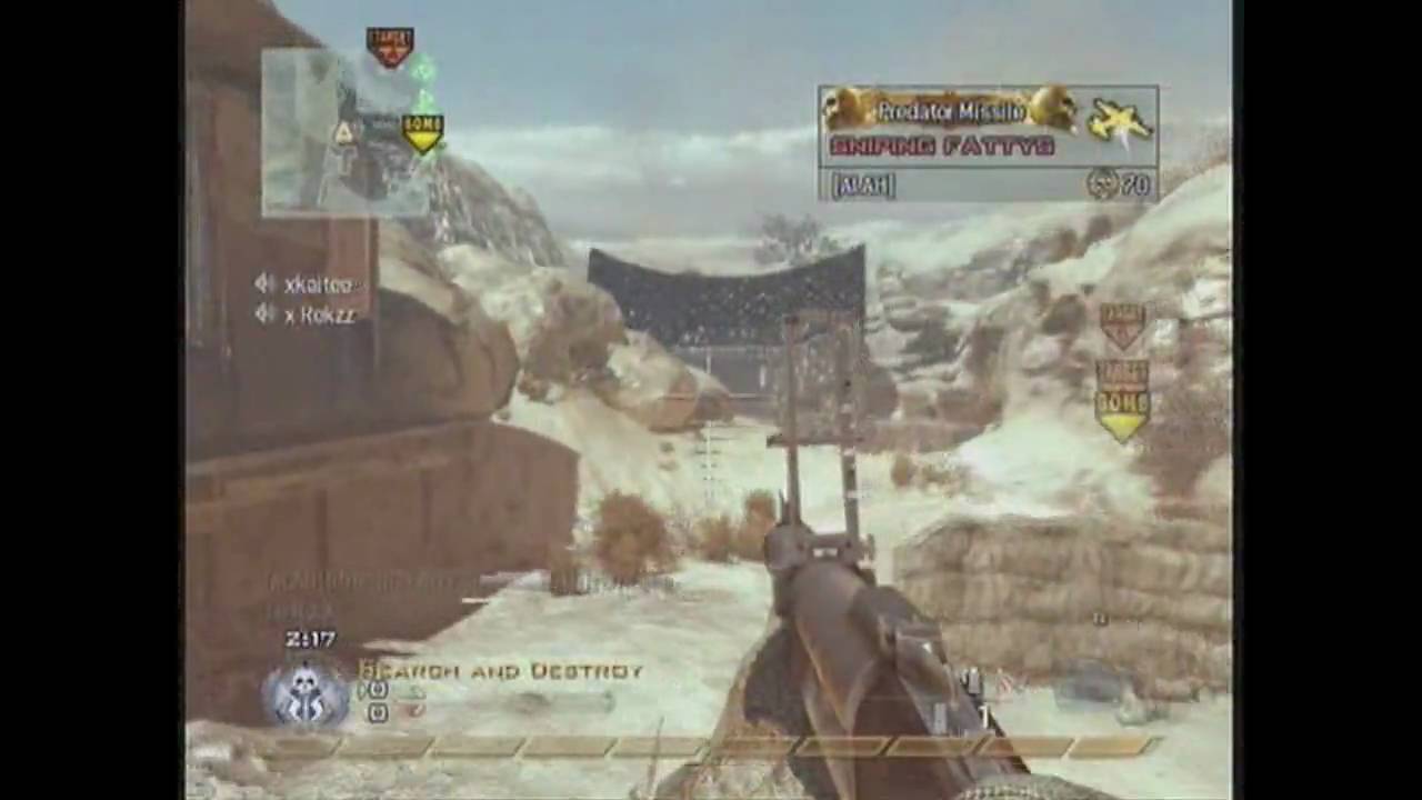 Mw2 Double Headshot with Thumper - YouTube