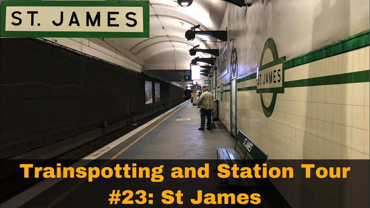 Trainspotting and Station Tour #23: St James - YouTube