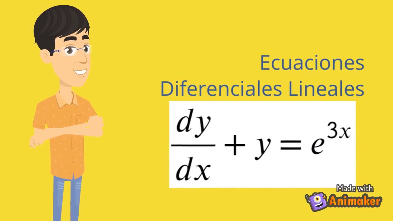 Ecuaciones Diferenciales Lineales Dy dx y E 3x YouTube Ecuaciones Diferenciales Lineales Dy dx y E 3x YouTube