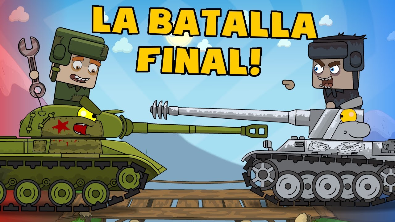 ¡La batalla final! Guerra de tanques - Dibujos animados sobre tanques ...