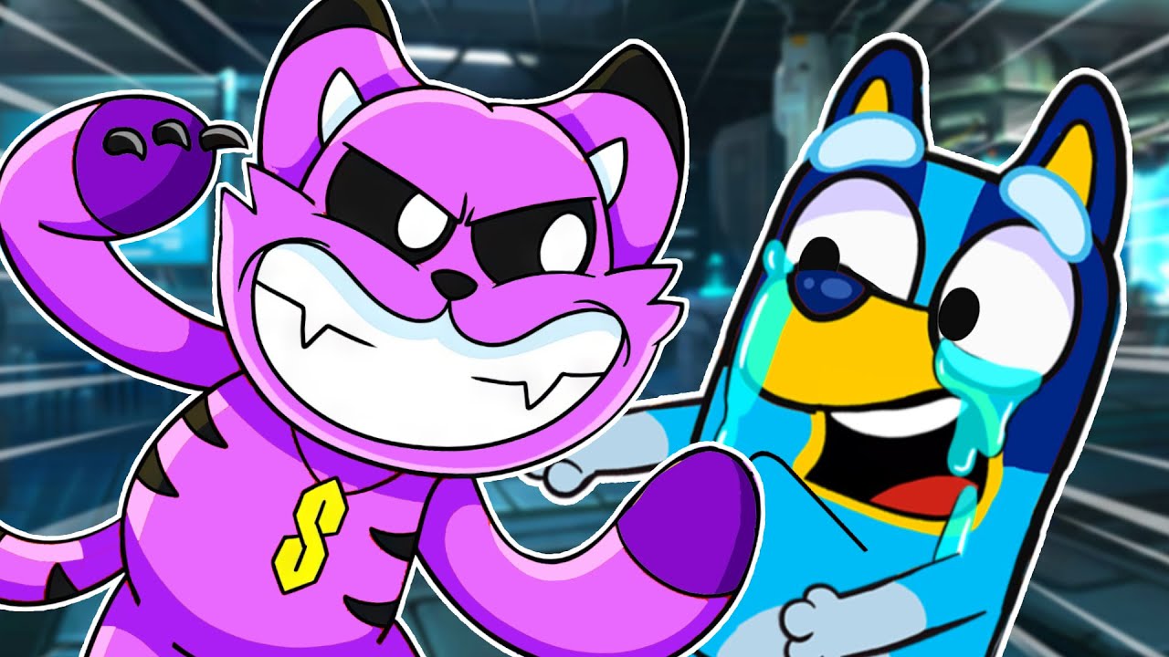 Don't Open the Door for the Wolf! Bluey in Danger While Home Alone ...