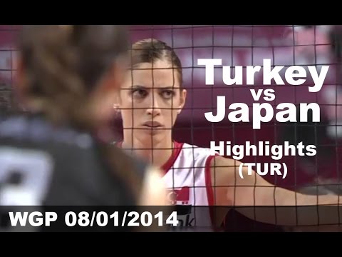 Türkiye Voleybol Highlights Turkey vs Japan 3:0 Fvb WGP 2014 - YouTube