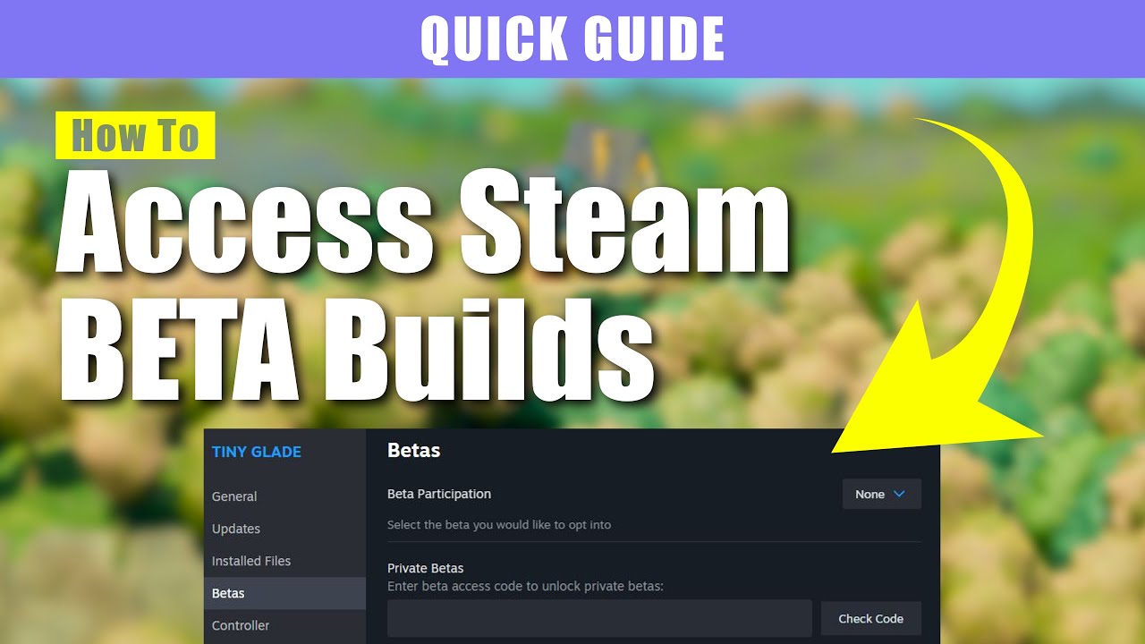 How to Access BETA Builds on Steam (Enable Game BETAs Step-by-Step ...