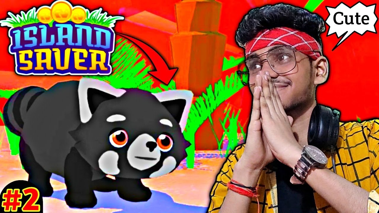 Meet My New Pet Red Panda 🐼😁 | Island Saver Pc Gameplay #2 - YouTube