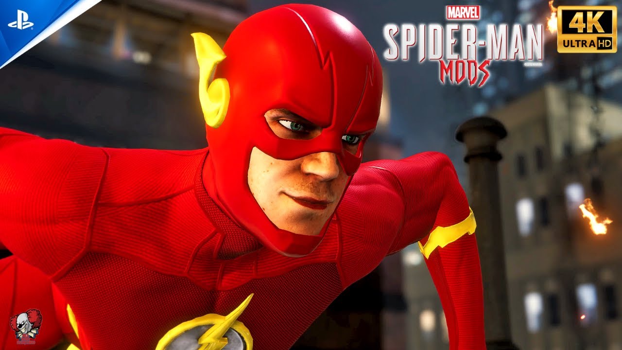 The Flash 2 Pack Mod || Spider-Man Remastered Mods || 2022 - YouTube