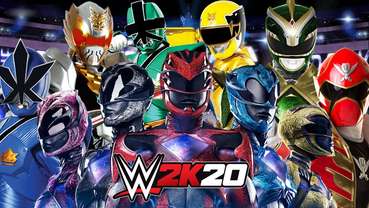 POWER RANGERS ELIMINATION MATCH | WWE 2K20 - YouTube