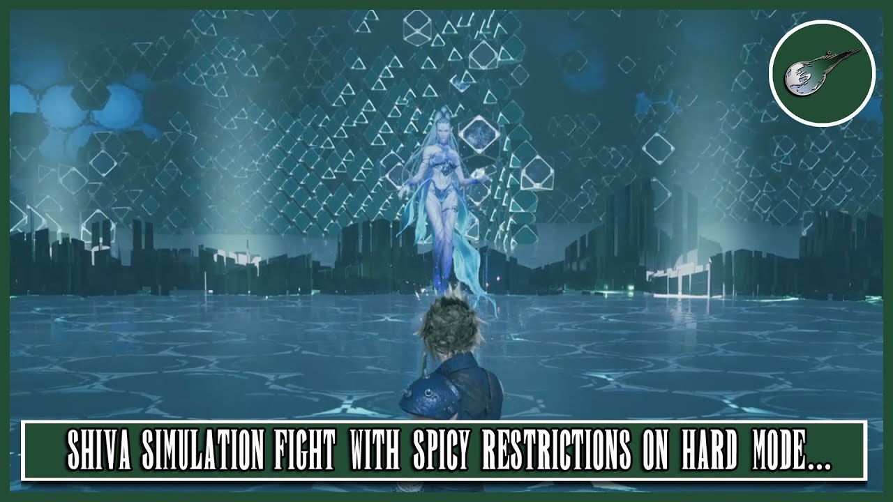 [Diamond Dust] FF7 Remake: Vs Shiva w/ "Spicy" Restrictions on Hard ...