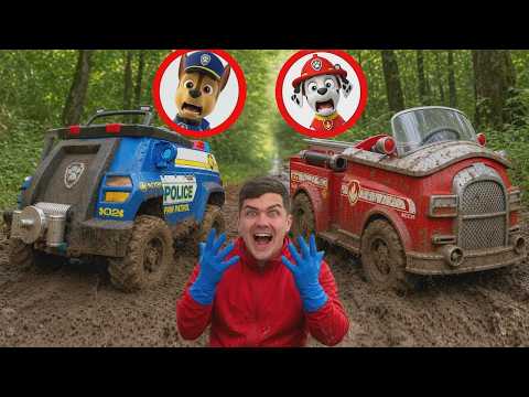 ¡Hallamos el carro de Marshall de Paw Patrol tras accidente!