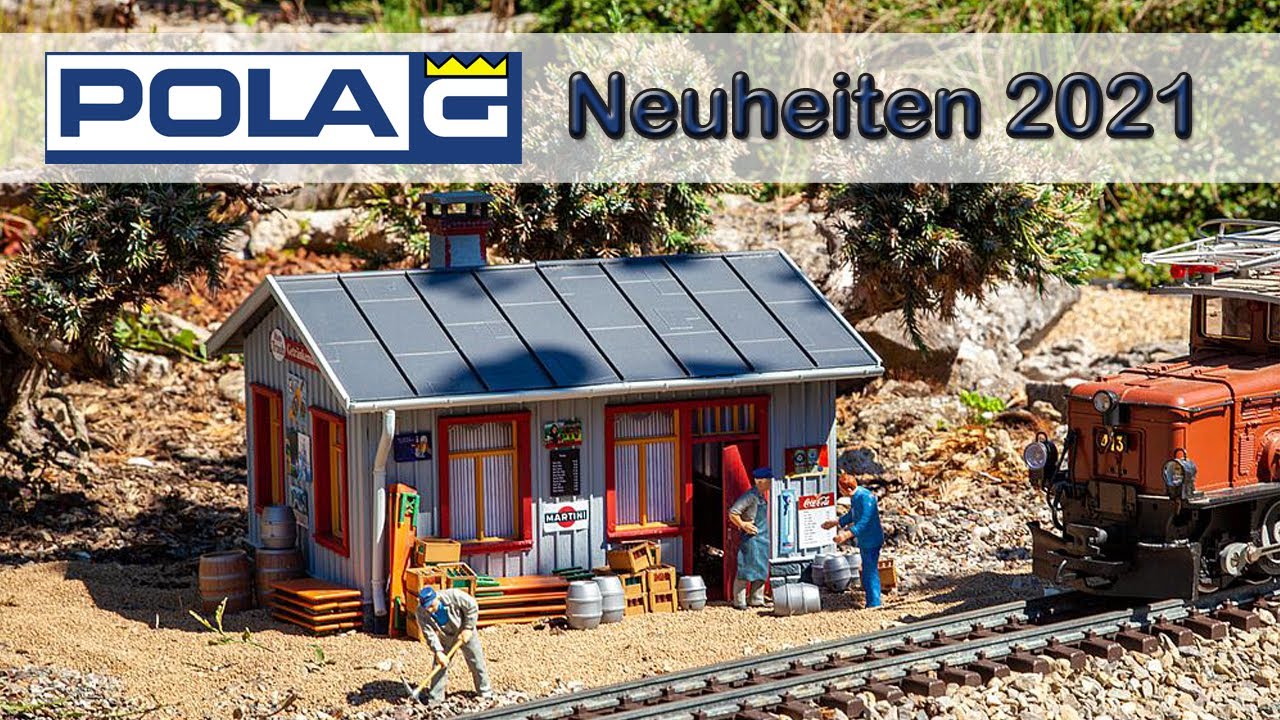 🏠 Die Pola Modellbahn Zubehör Neuheiten 2021 | Spur G - YouTube
