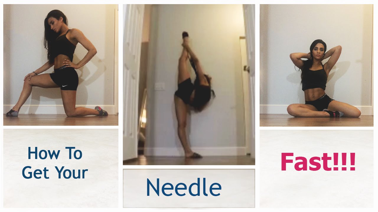 Dancer Doing Needle Stretch