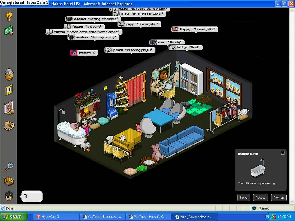 How to take care of a habbo baby!!! - YouTube