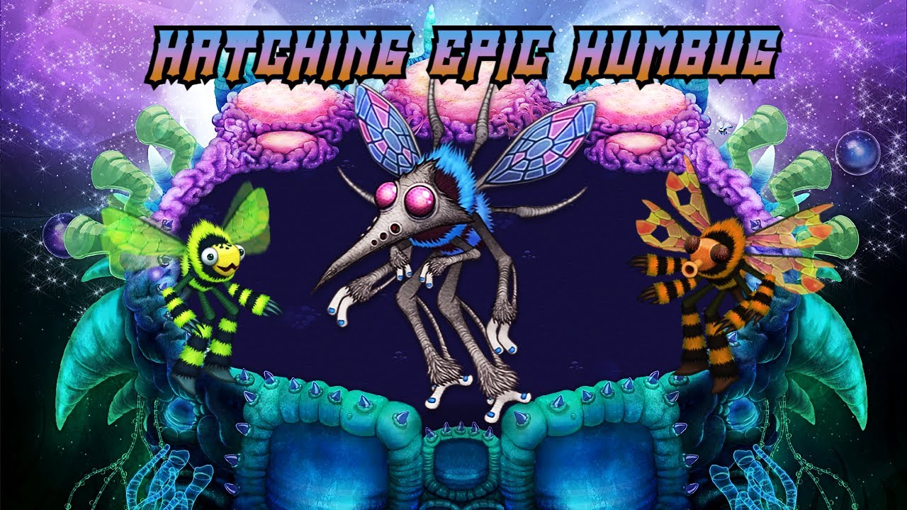 Waking Epic Humbug - Ethereal Island #mysingingmonsters - YouTube