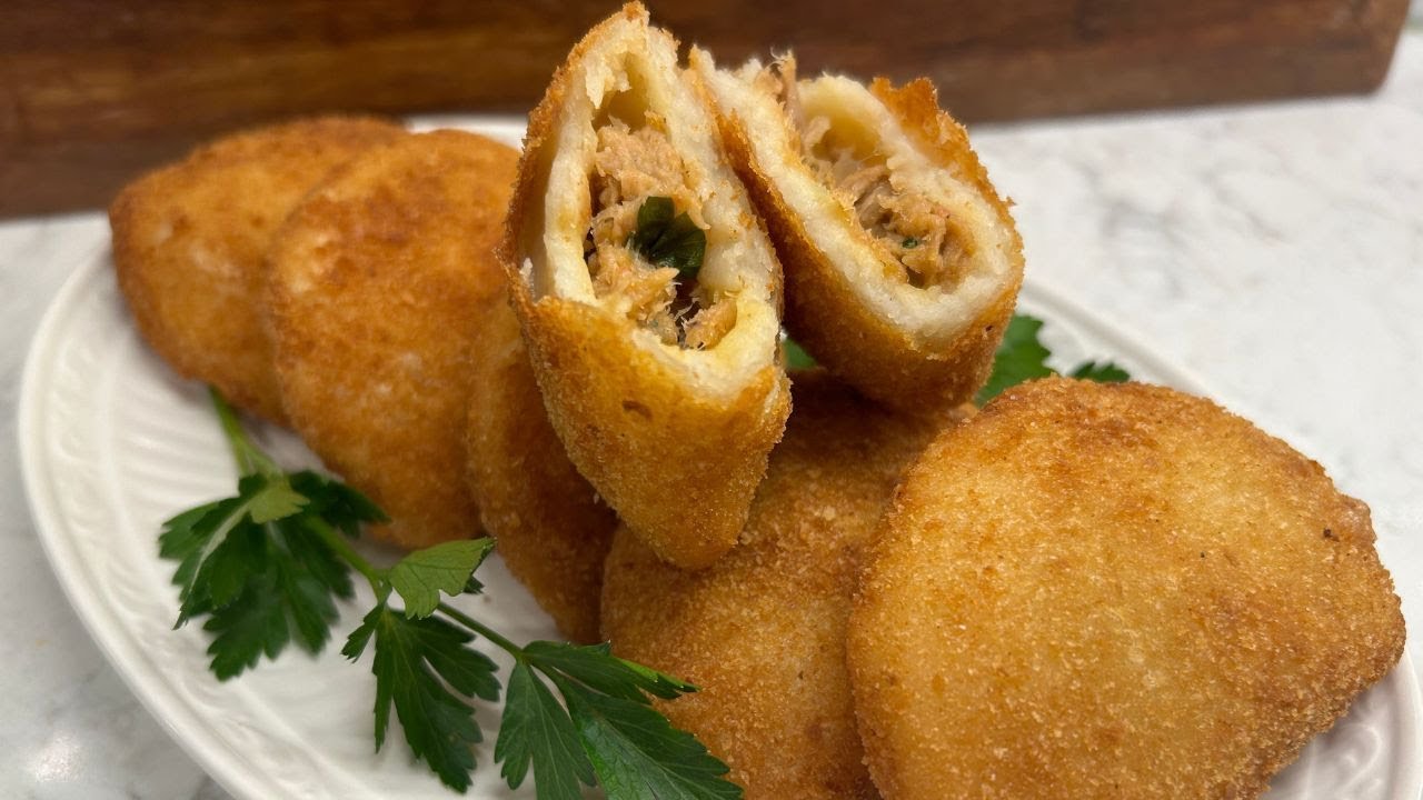 Rissois de Atum - Receita Facil | Tuna Patties - Easy Recipe - YouTube