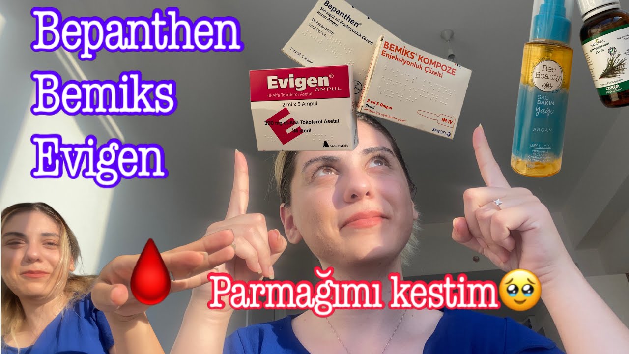 BEPANTHEN - BEMIKS - EVIGEN SAÇA NASIL UYGULANIR? | Saç Bakımı | - YouTube