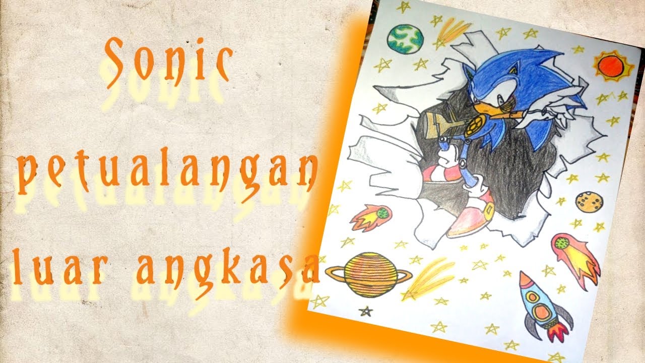 Sonic space adventure / sonic petualangan luar angkasa - YouTube