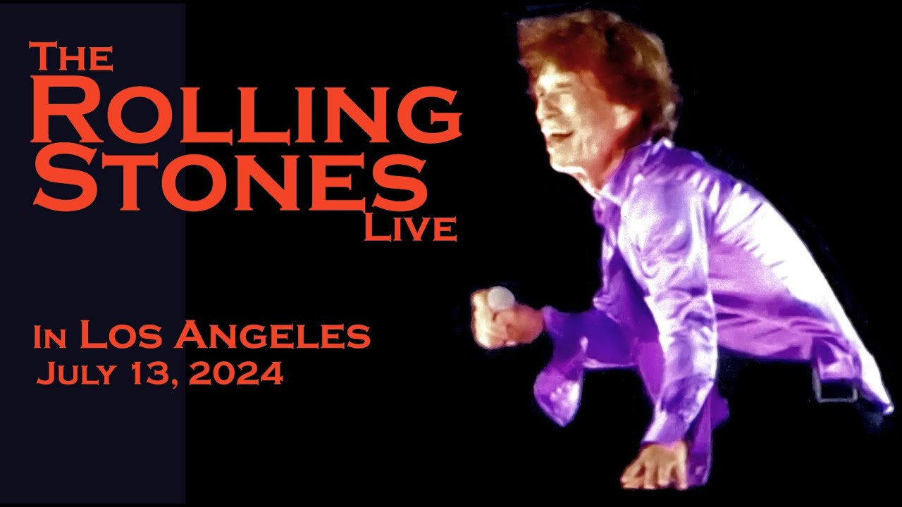 The Rolling Stones - "Monkey Man" Live In Los Angeles - July 13, 2024 ...