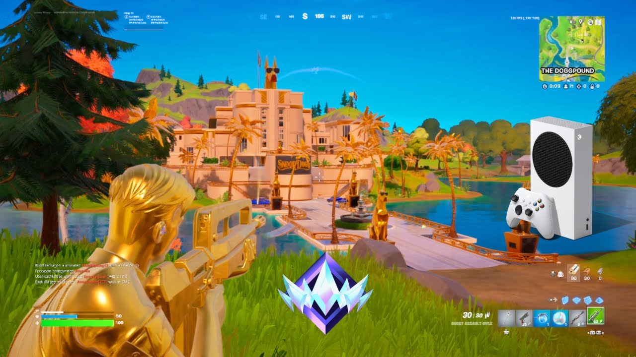 Xbox Series S Fortnite Chapter 2 Remix RANKED Gameplay (4K 120FPS ...