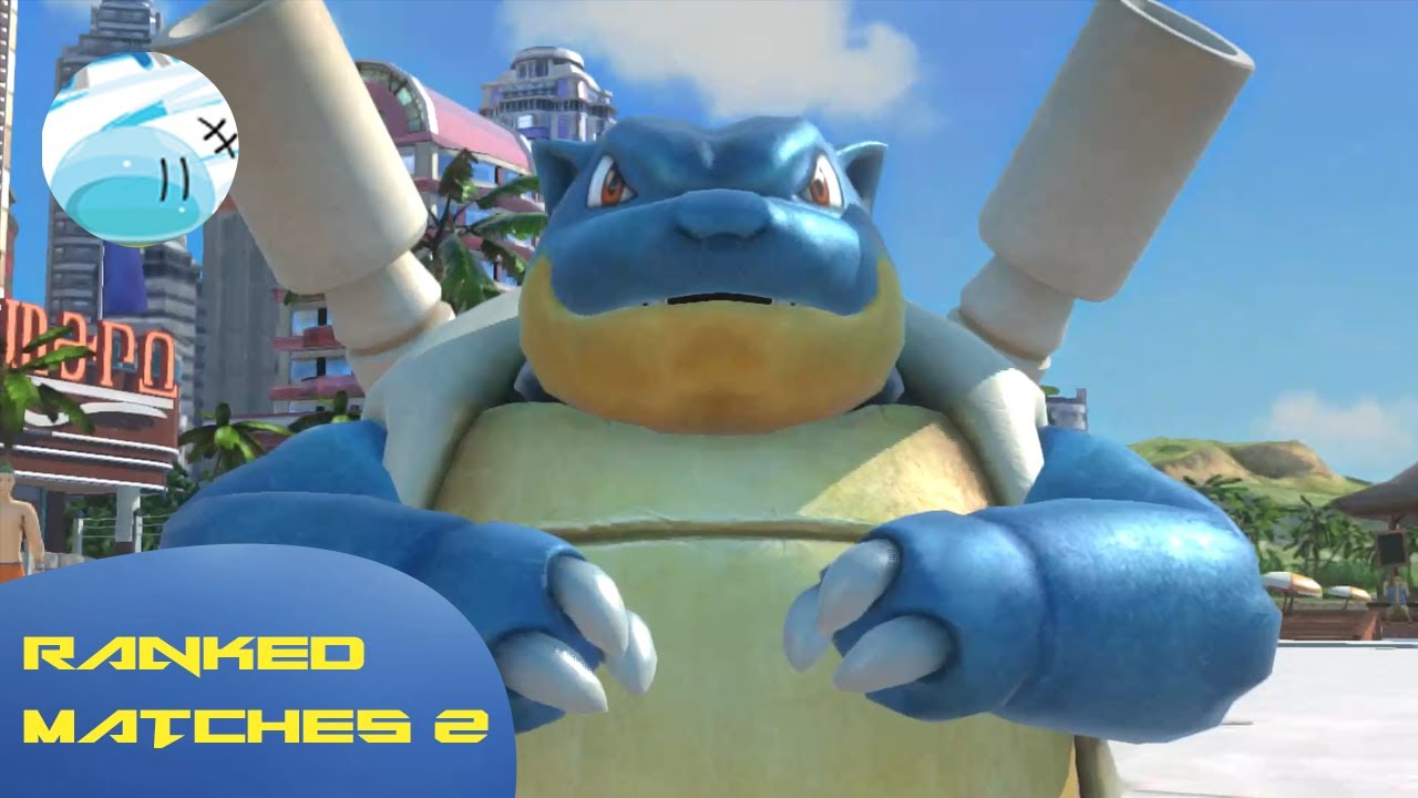 Online Ranked Matches 2 - Blastoise | Pokkén Tournament DX - YouTube