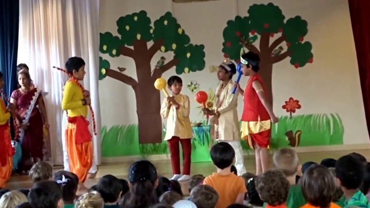 Ram Leela school play HSV VNS part 7 of 9 - YouTube