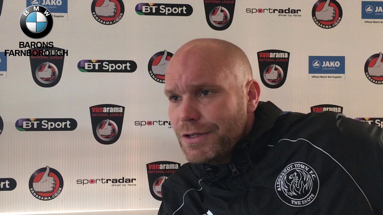 Danny Searle Pre-Match: Bromley (A) - YouTube