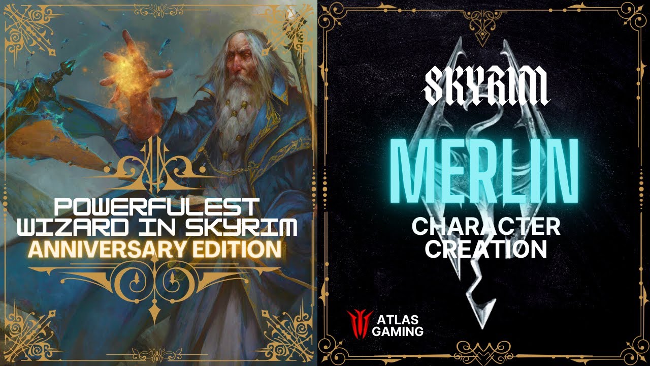 Skyrim ] Character Creation of the Worlds Powerfulest Wizard] How To ...