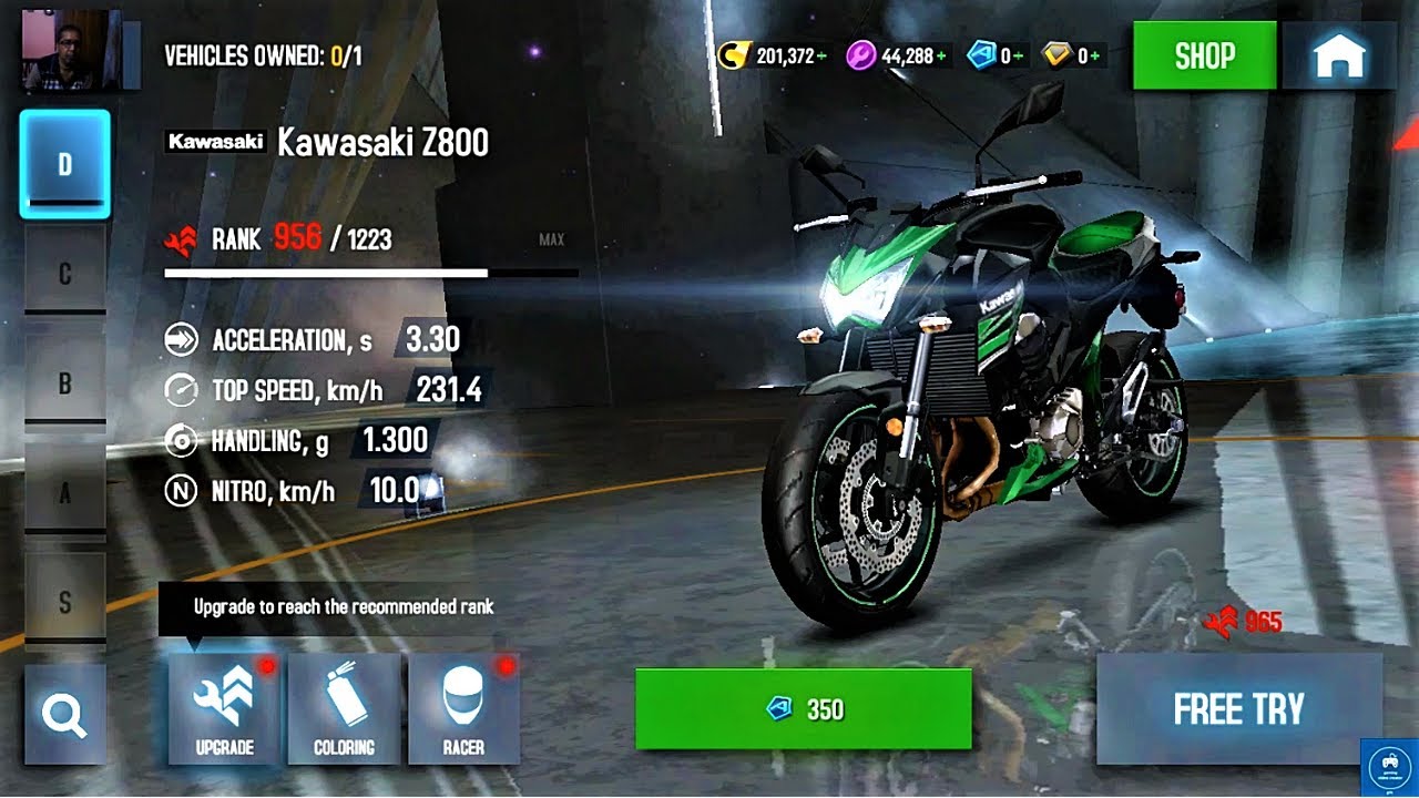 Asphalt 8 | Kawasaki Z800 | Elimination Mode | Walkthrough 2023 # ...